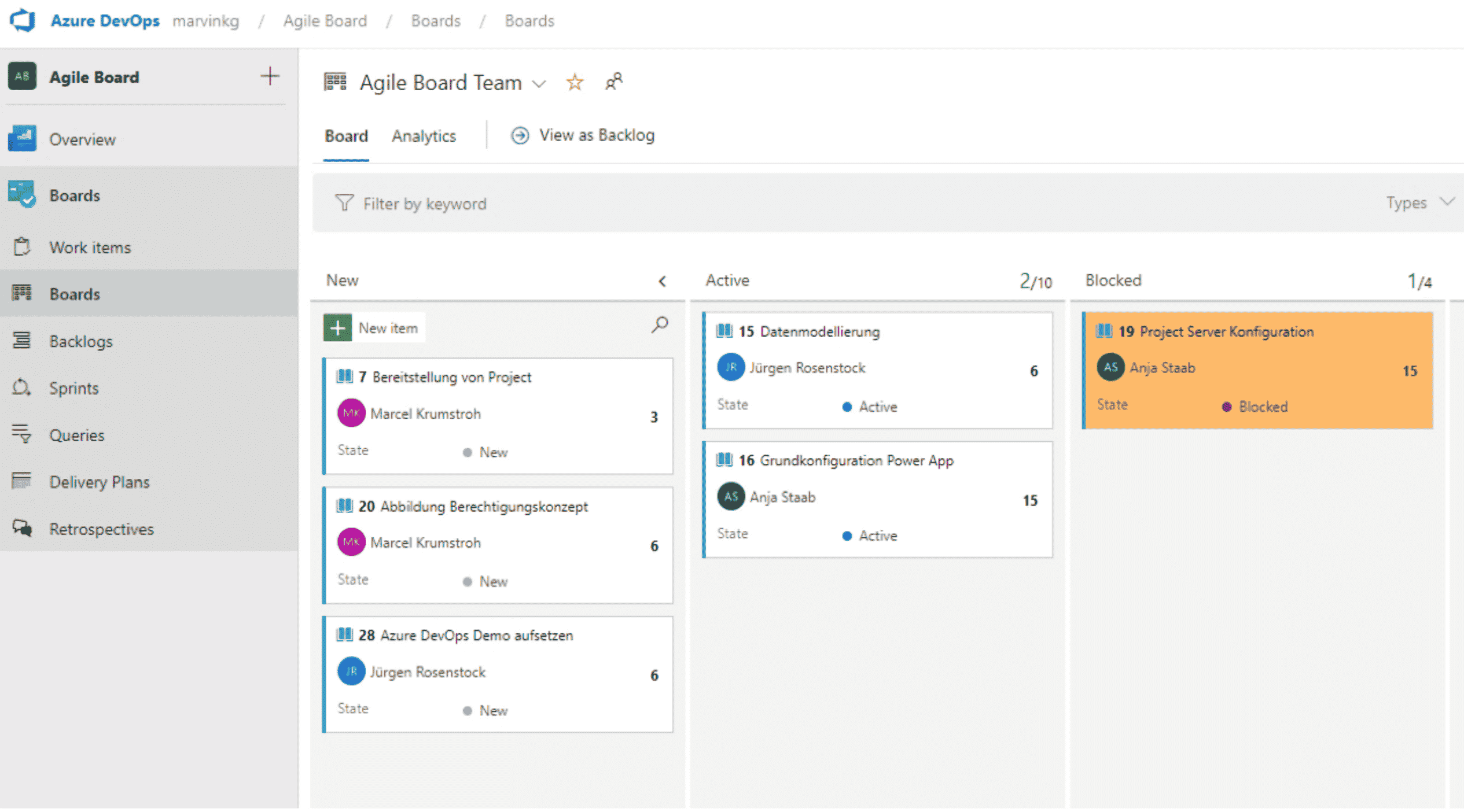 Azure DevOps Boards – agiles Arbeiten in allen Bereichen!
